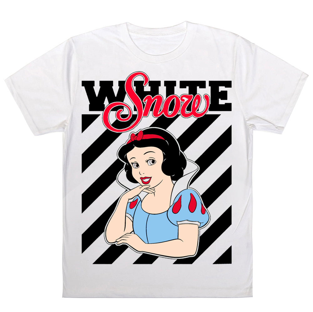 Snow White T-Shirt – Black Score